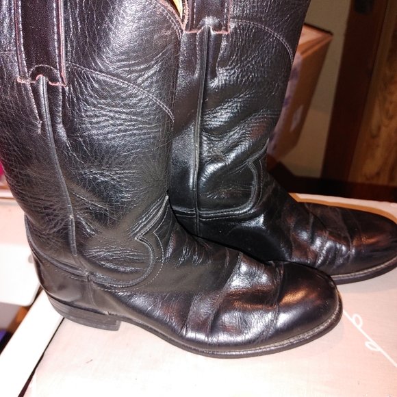 Justin Boots | Shoes | Ladies Old School Vintage Justin Ropers | Poshmark